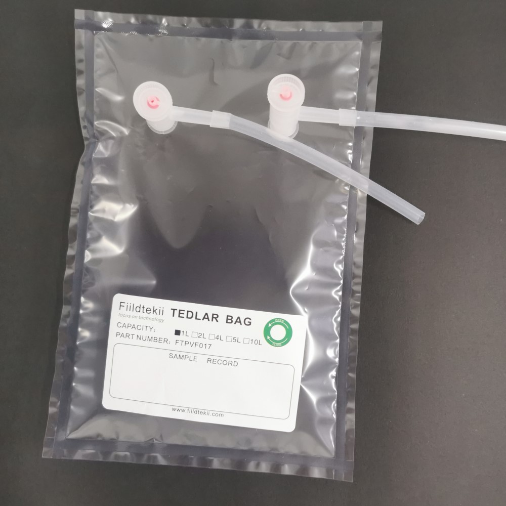 Tedlar Bag - PVF Sampling Bag with PP Valve | Fiildtekii
